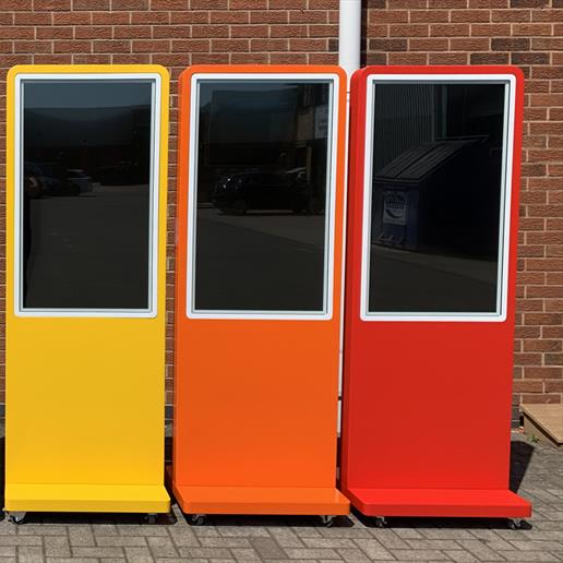 Portrait Freestanding Digital Display | Visimi